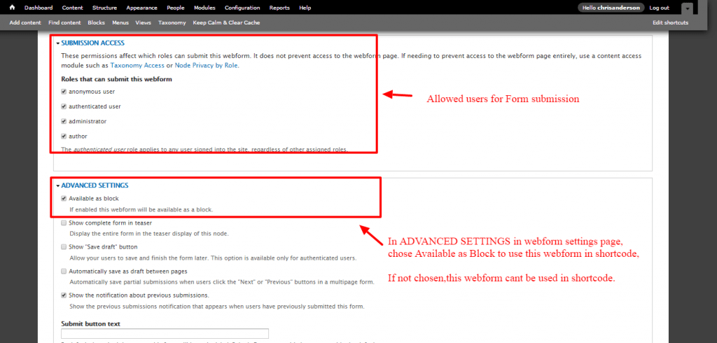 How To Create Drupal Webform Shortcode Module Sharesoft Technology Blog
